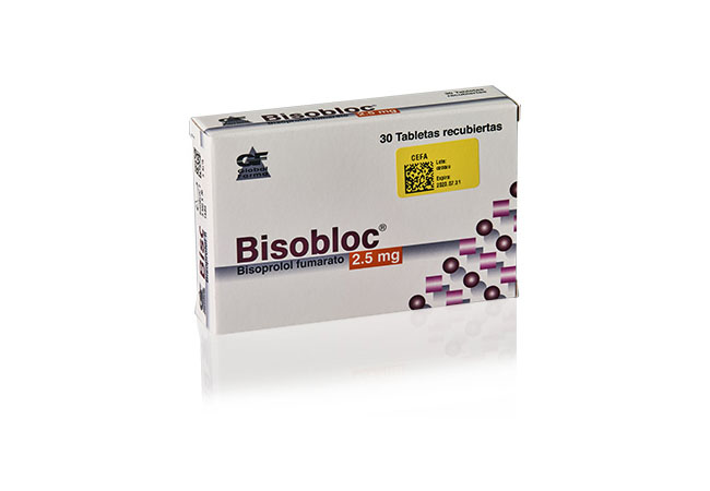 BISOBLOC 2.5 mg x 30 TABLETAS