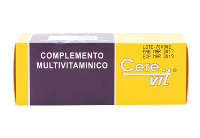 CEREVIT 50 TABLETAS