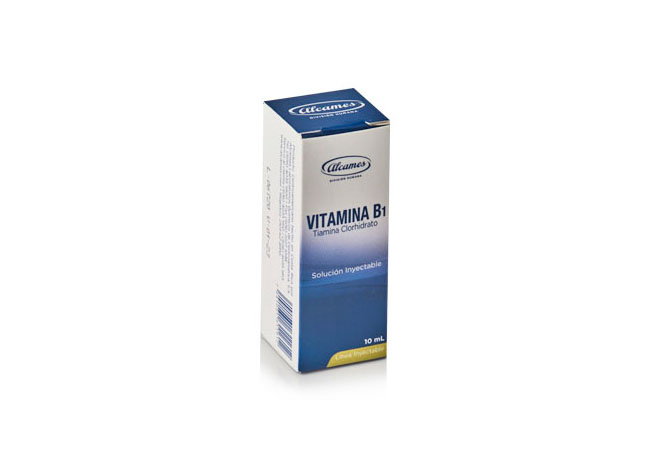 ALCAMES VITAMINA B-1 TIAMINA 10 ml