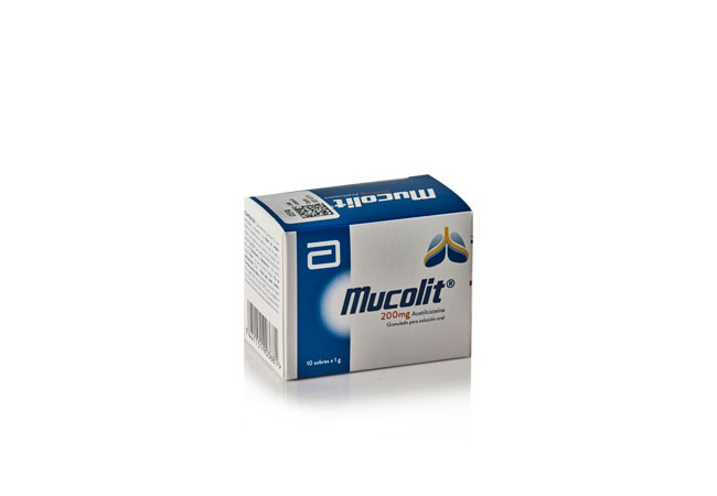 MUCOLIT 200 mg x 10 SOBRES
