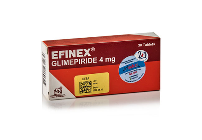 EFINEX 4MG UNIPHARM 1x30