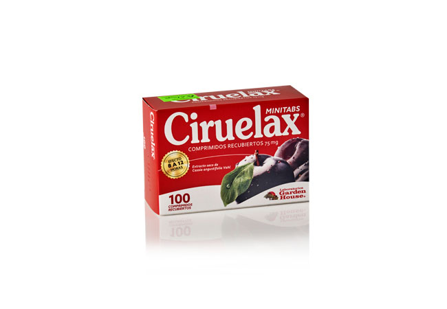 CIRUELAX MINITABS COMPRIMIDOS VÍA ORAL