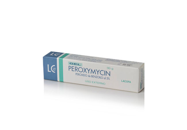 LACOFA PEROXYMYCIN GEL 5% 30 GR