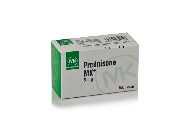 PREDNISONA MK 5MG x100 TABLETAS