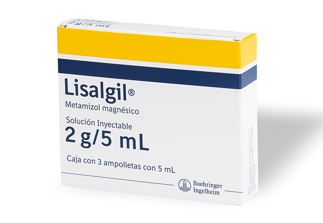 LISALGIL 5 ML AMPOLLAS