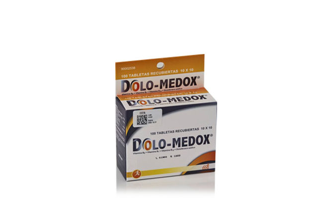 DOLO MEDOX TABLETAS VÍA ORAL
