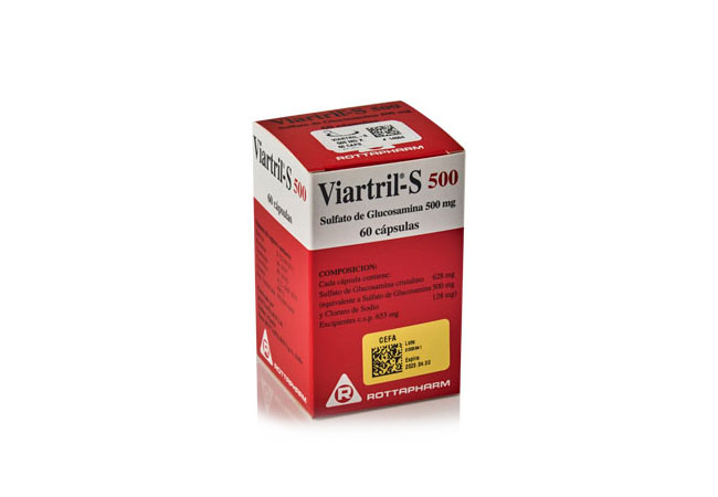 VIARTRILS -S 500 mg x 60 CAPSULAS