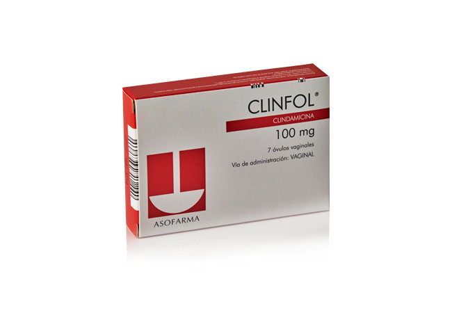 CLINFOL 100 MG 7 ÓVULOS VAGINALES