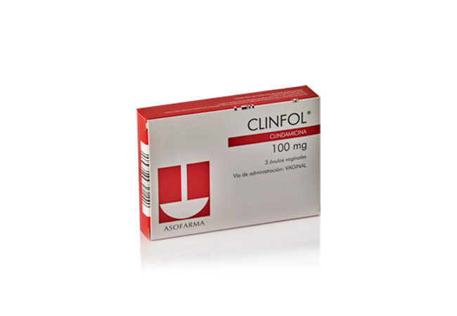CLINFOL 100 MG 3 ÓVULOS VAGINALES