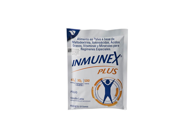 ENTEREX IMMUNEX PLUS FORMULA ENTERAL INMUNOMODULADORA 131 g