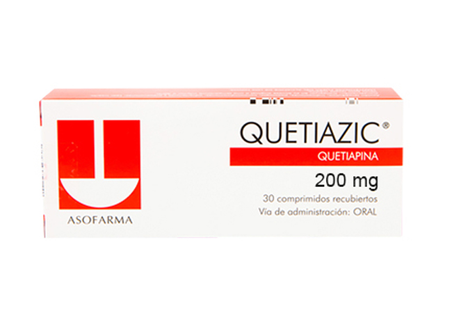 QUETIAZIC 200 MG TABLETAS VÍA ORAL