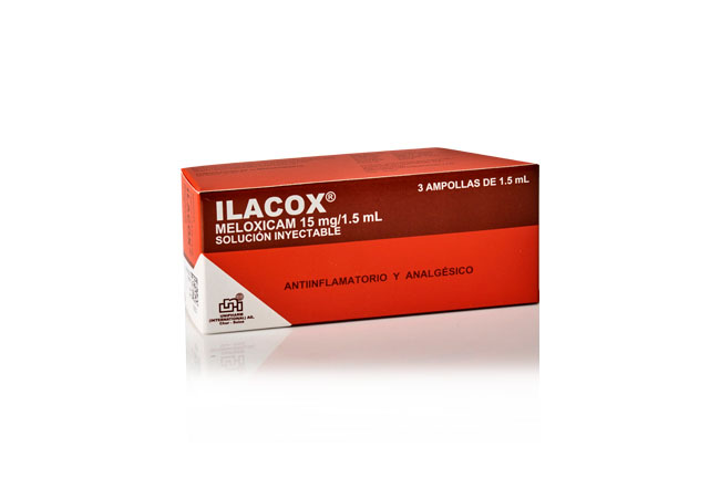 ILACOX 15 MG AMPOLLAS SOLUCIÓN INYECTABLE