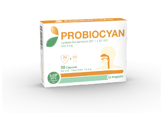 PROBIOCYAN CÁPSULAS 5MG 30 UNIDADES