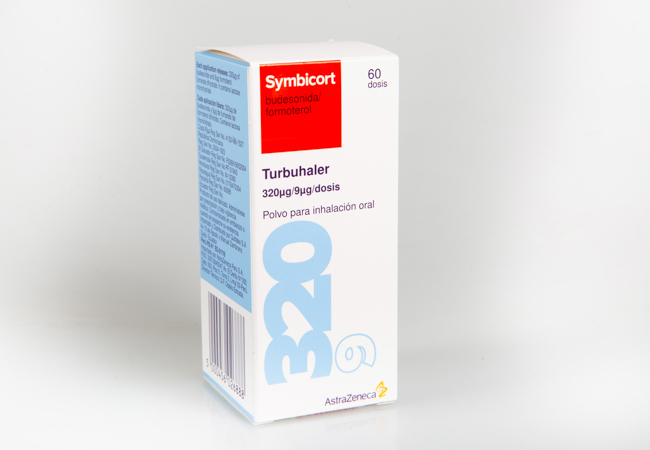 SYMBICORT TURB 320MCG/9MCG 60 DOSIS INHALADOR VIA ORAL