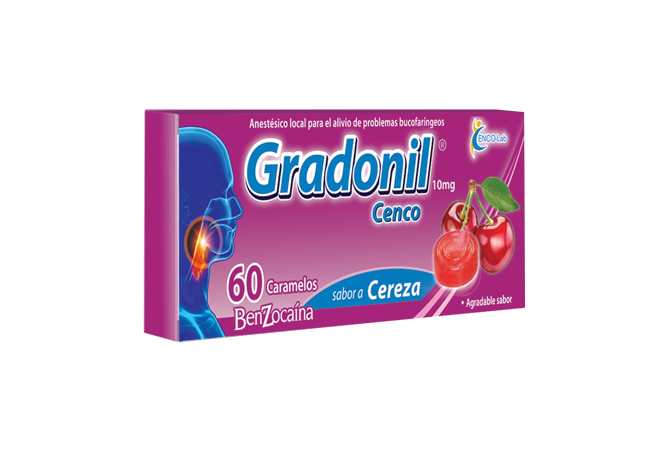 GRADONIL CEREZA 10 MG TABLETAS VÍA ORAL
