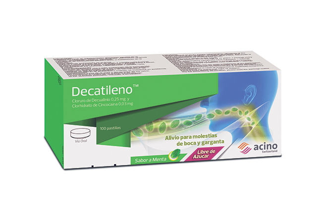 DECATILENO TABLETAS VIA ORAL