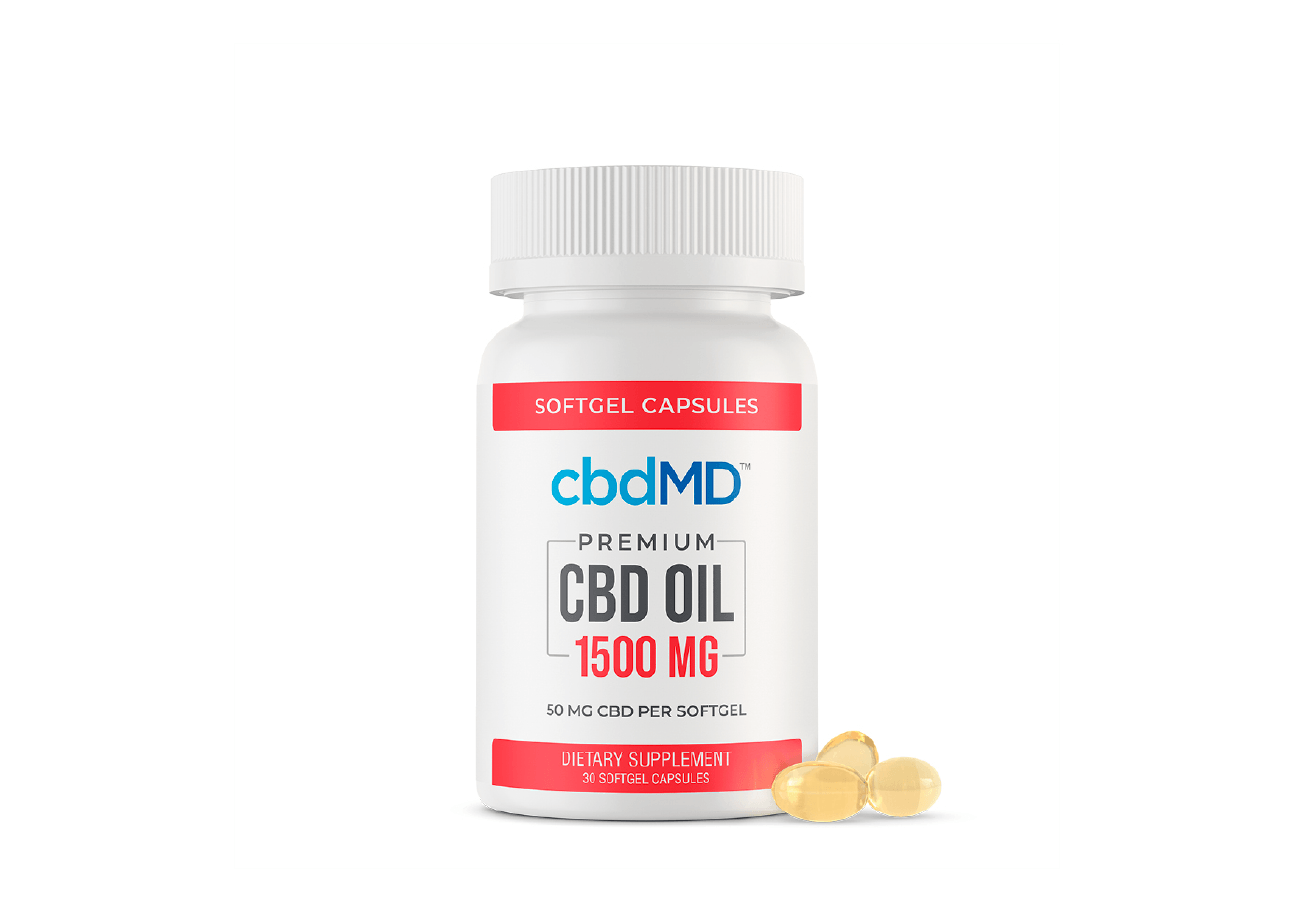 CBDMD CBD 1500 MG 30 CÁPSULAS BLANDAS