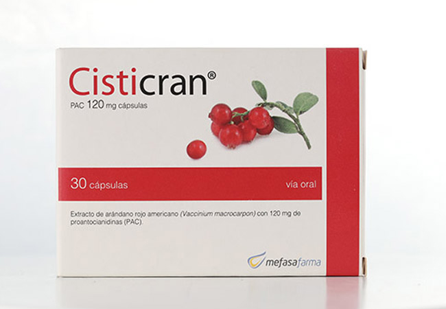 CISTICRAN 120 MG TABLETAS VIA ORAL