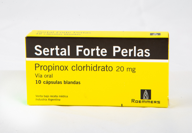 SERTAL FORTE PERLAS TABLETAS VIA ORAL