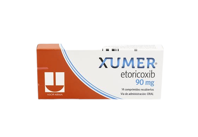 XUMER 90 MG 14 TABLETAS