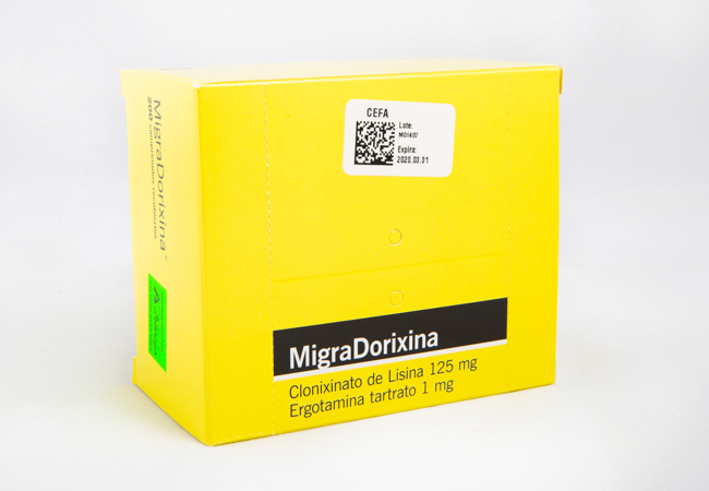 MIGRADORIXINA TABLETAS VIA ORAL