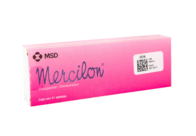 MERCILON TABLETAS VIA ORAL