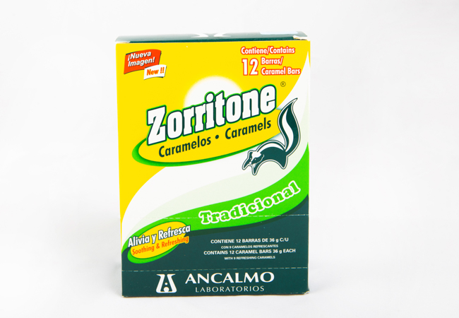 ZORRITONE CARAMELOS VIA ORAL