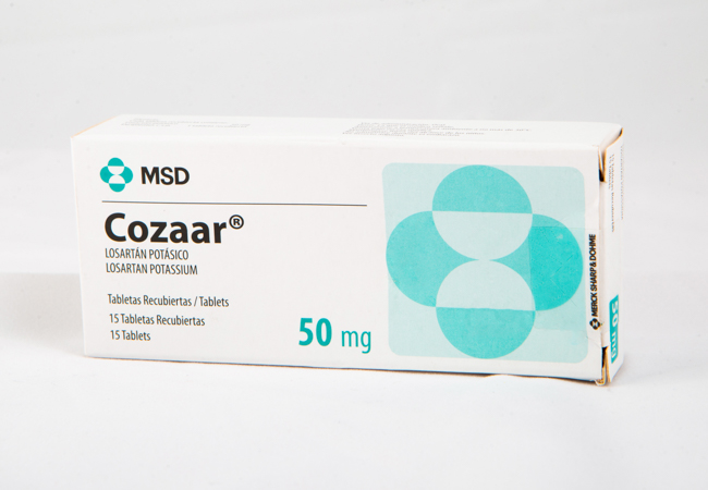 COZAAR 50 MG TABLETAS VIA ORAL
