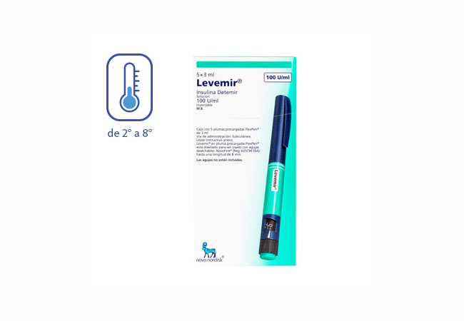 LEVEMIR FLEX PEN INYECTABLE 100 U/ML