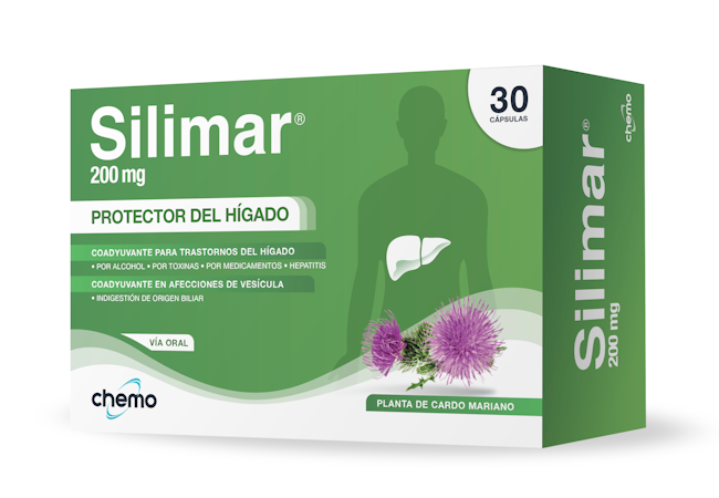 SILIMAR 200 MG TABLETAS VIA ORAL