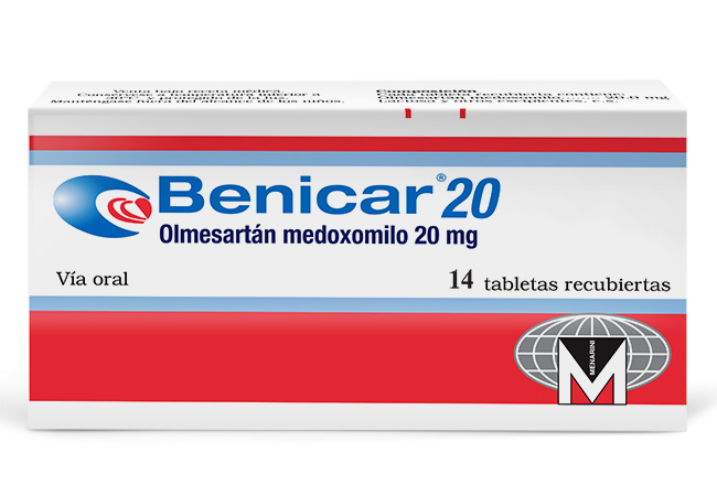 BENICAR 20 MG TABLETAS VIA ORAL
