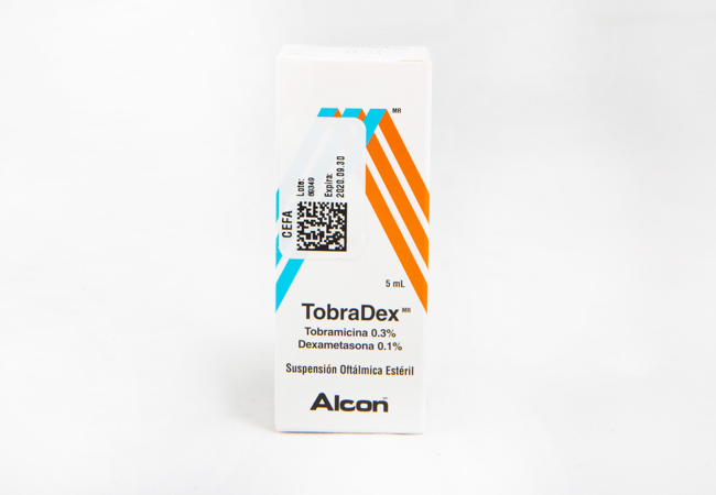 TOBRADEX 5 ML SOLUCIÓN OFTALMICO