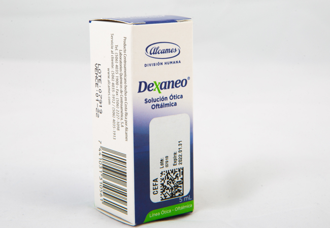DEXANEO GOTAS 5 ML SOLUCIÓN OFTALMICO