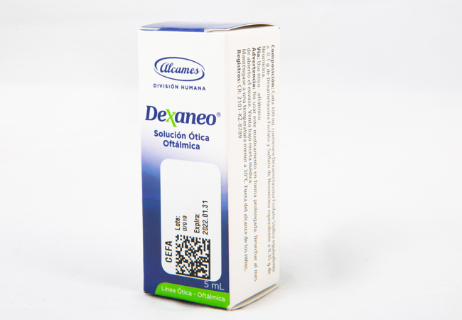 DEXANEO GOTAS 5 ML SOLUCIÓN OFTALMICO