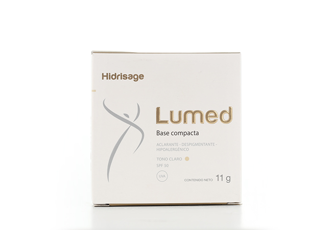 LUMED BASE COMPACTO TONO CLARO 11 GR