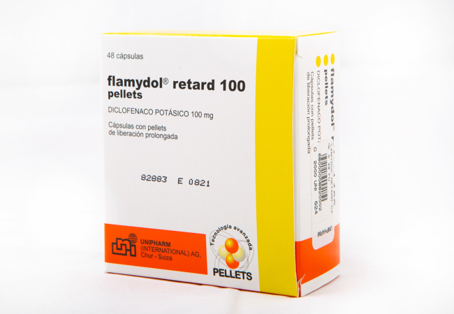 FLAMYDOL 100 MG TABLETAS VIA ORAL