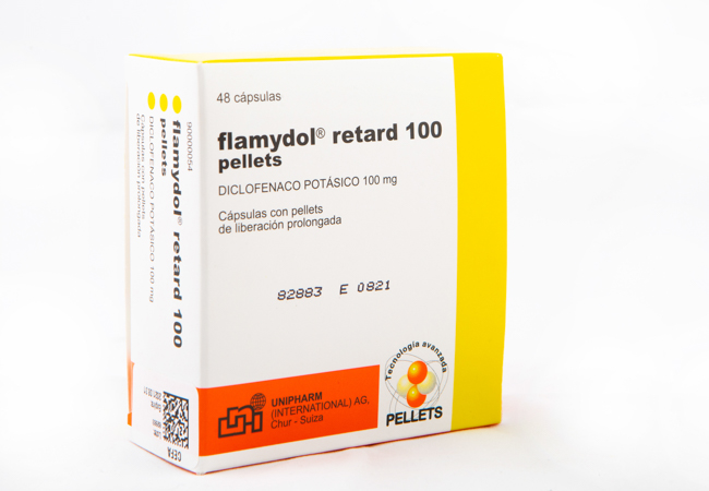 FLAMYDOL 100 MG TABLETAS VIA ORAL