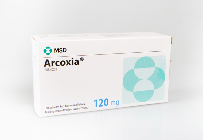 ARCOXIA 120 MG TABLETAS VIA ORAL
