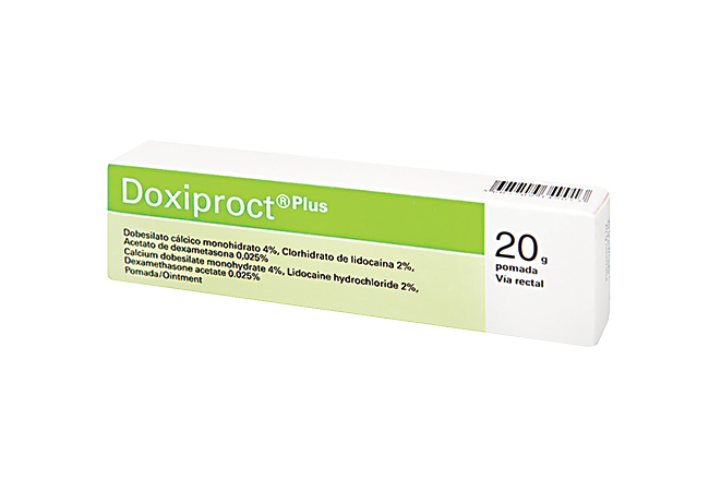 DOXIPROCT PLUS 20 GR UNGÜENTO RECTAL