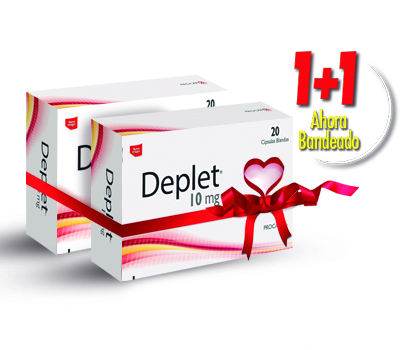 DEPLET 10 MG CÁPSULAS VÍA ORAL (1+1)