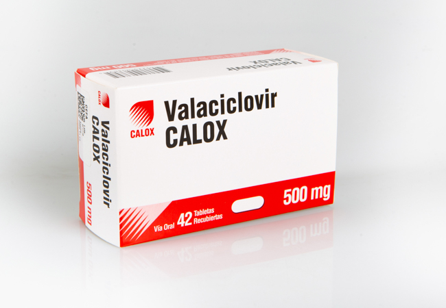 VALACICLOVIR CALOX 500 MG TABLETAS VIA ORAL
