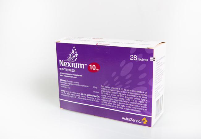 NEXIUM 10 MG EN POLVO VIA ORAL