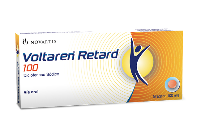 VOLTAREN RETARD 100 MG TABLETAS VIA ORAL