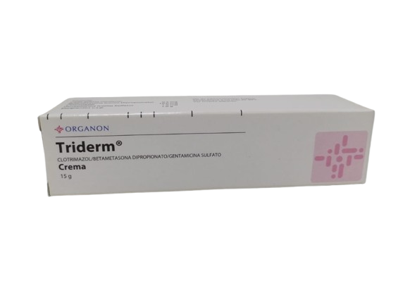 TRIDERM 15 GR UNGÜENTO TÓPICO