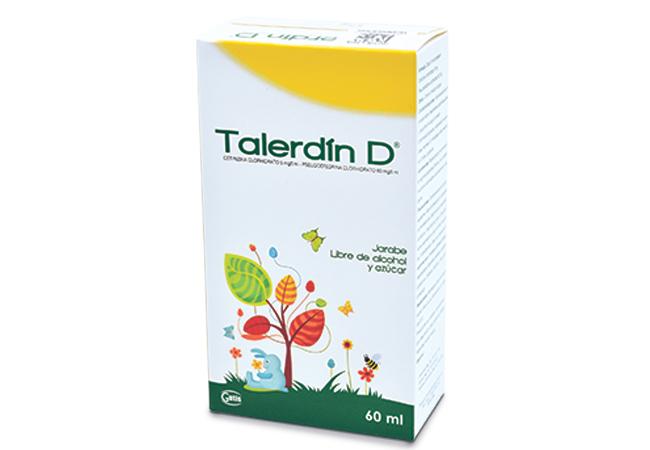 TALERDIN D 60 ML JARABE VIA ORAL