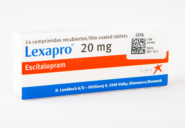 LEXAPRO 20 MG TABLETAS VIA ORAL