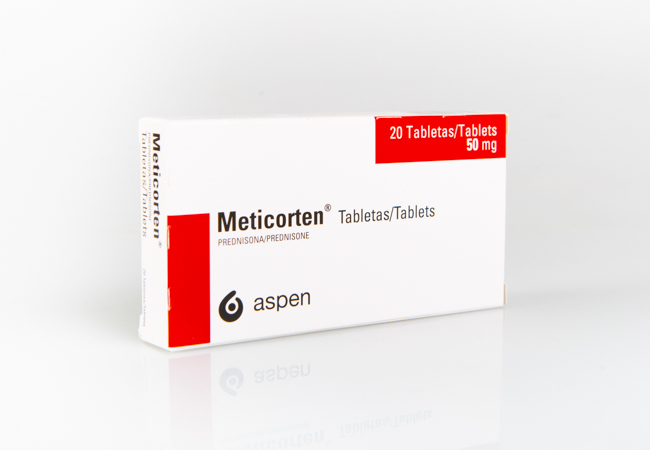 METICORTEN 50 MG TABLETAS VIA ORAL