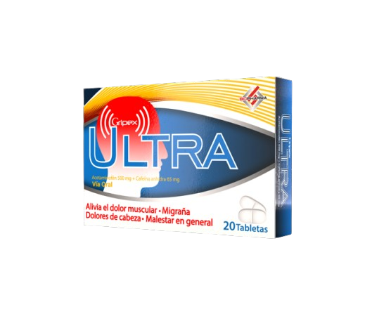 GRIPEX ULTRA TAB 500MG/65