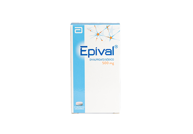 EPIVAL 500 MG TABLETAS VIA ORAL