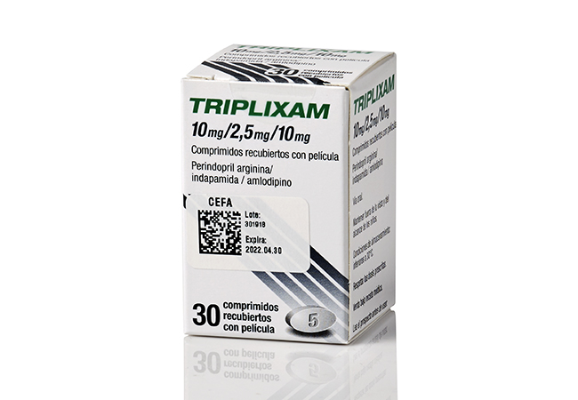TRIPLIXAM 10MG/2.5MG/10MG TABLETAS VIA ORAL